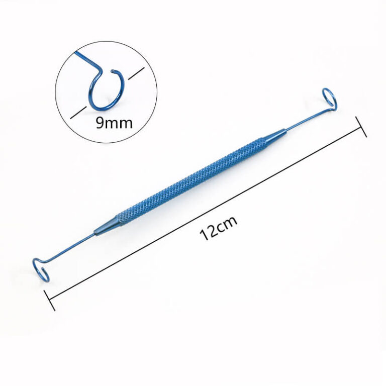 Double Ended Ophthalmic Pigtail Probe Surgical Instruments