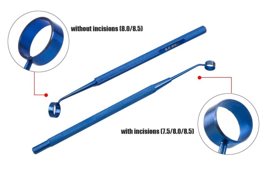 Titanium Ophthalmic Corneal Epithelial Ring Saw Instruments