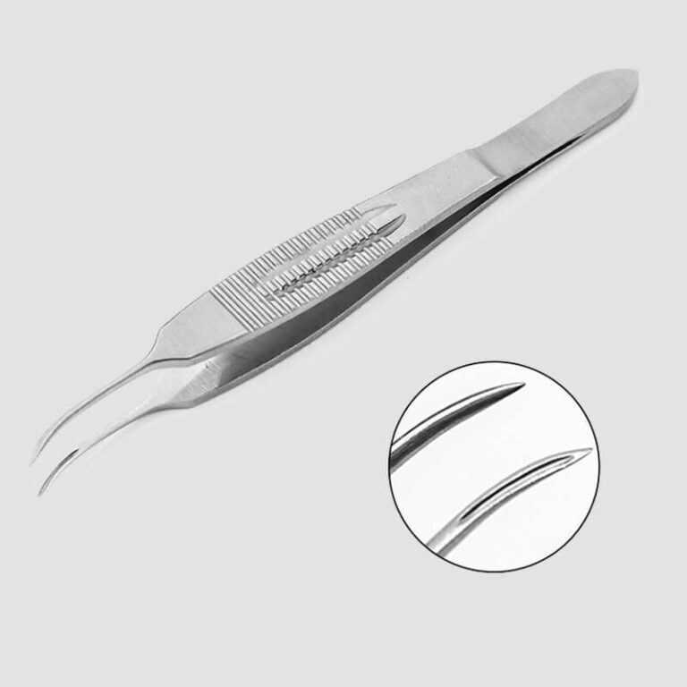 Plucking Hair Transplant Extraction Forceps with Grooved
