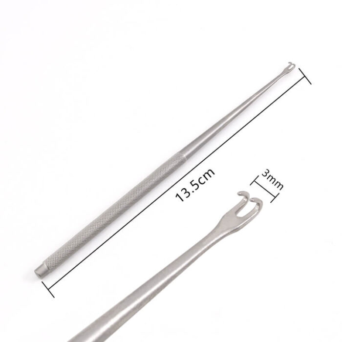Two-clawed Joseph Double Skin Hook Eyelid Pull Hook