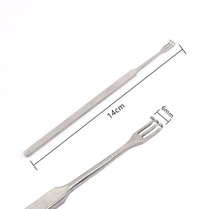 Two-clawed Joseph Double Skin Hook Eyelid Pull Hook