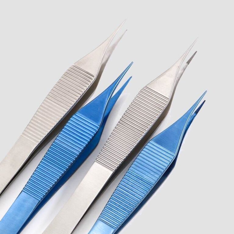 Ophthalmic Adson Tissue Forceps for Eye Surgery with Teeth
