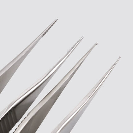 Ophthalmic Adson Tissue Forceps for Eye Surgery with Teeth