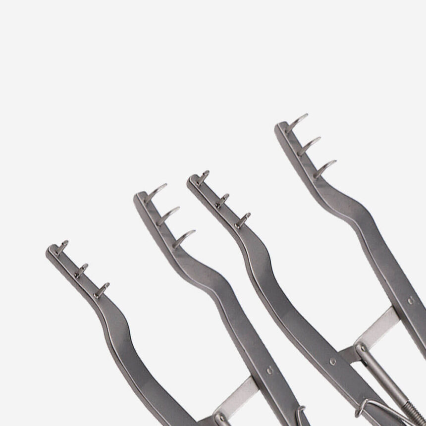 Ophthalmic Stevenson Lacrimal SAC Retractor with 3×3 Tooth
