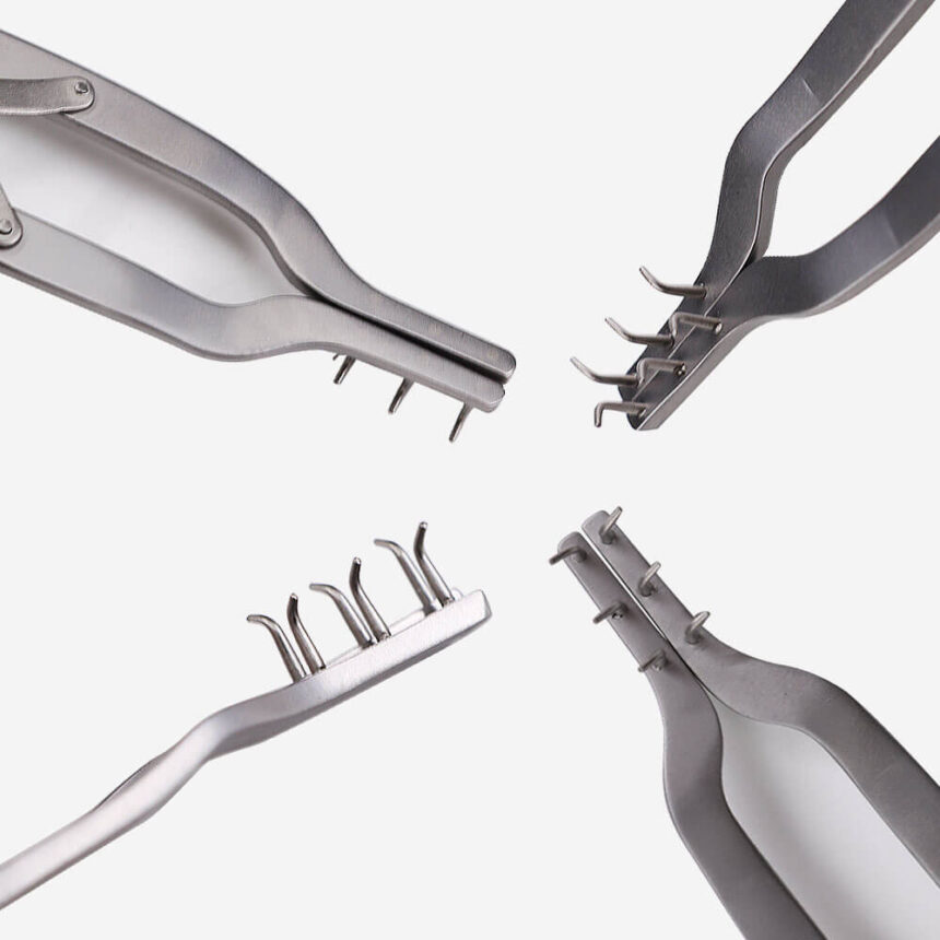 Ophthalmic Stevenson Lacrimal SAC Retractor with 3×3 Tooth