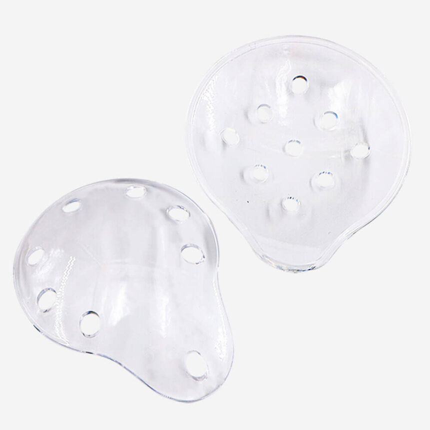 Plastic Eye Shield Ventilated Clear Eye Care with 8/9 Holes