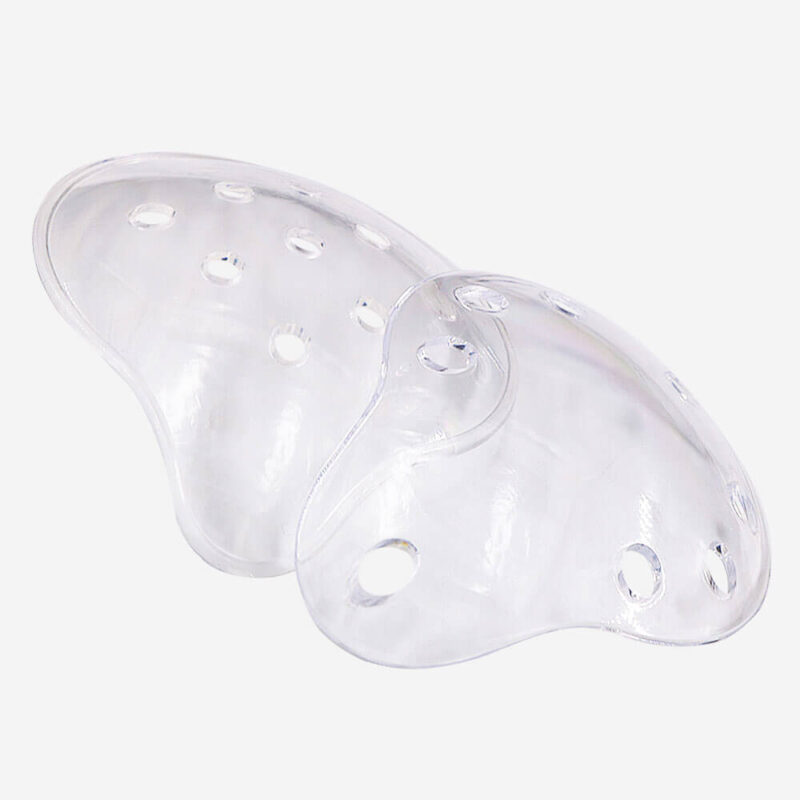 Plastic Eye Shield Ventilated Clear Eye Care with 8/9 Holes